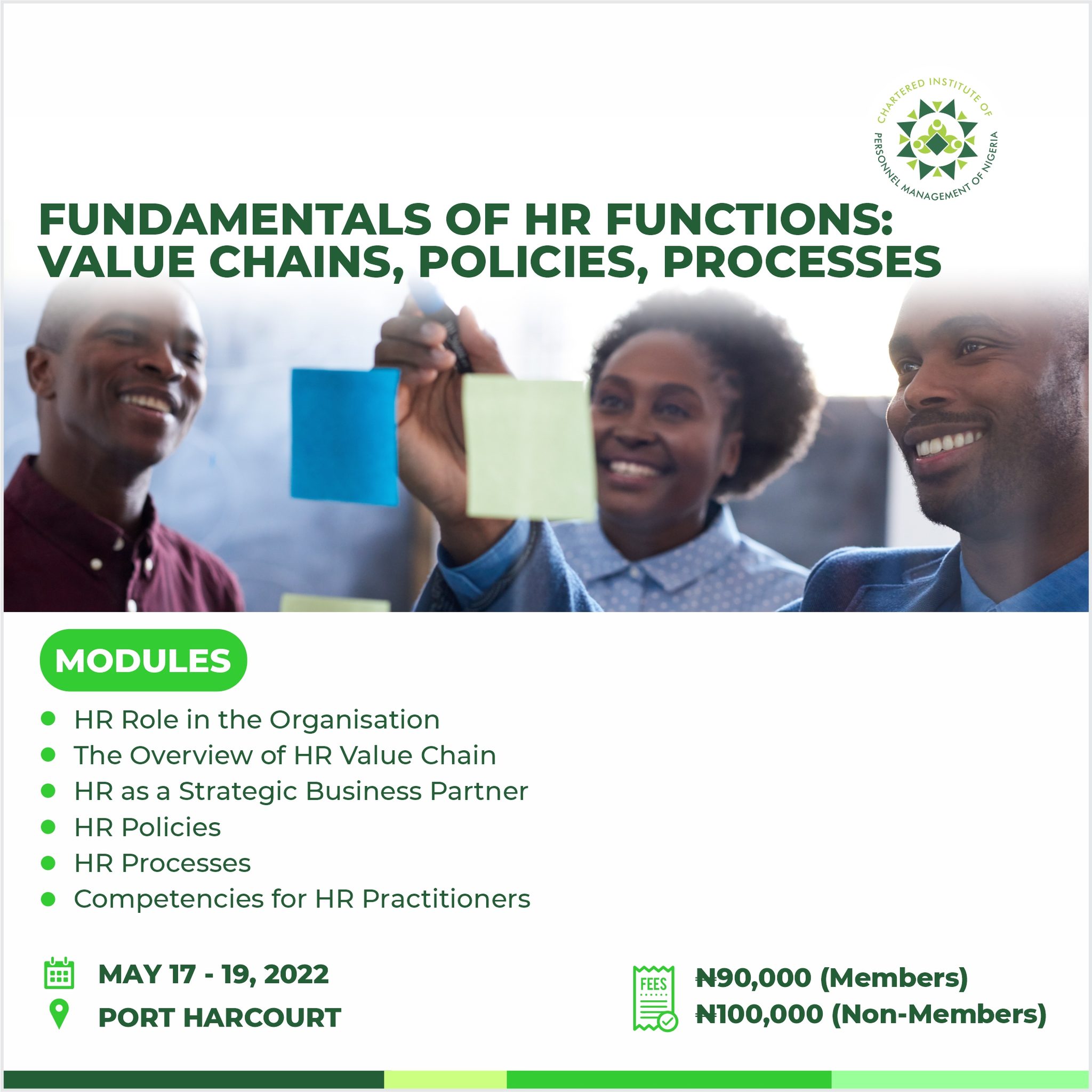 Fundamentals of HR Functions: Value Chains, Policies, Processes - CIPM ...